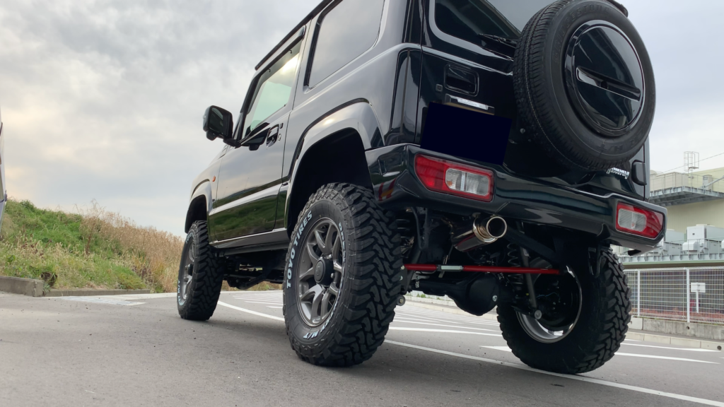 【新型ジムニーJB64】TOYO OPEN COUNTRY「225/75R16」のデメリット2個 | FUTARITOZAN